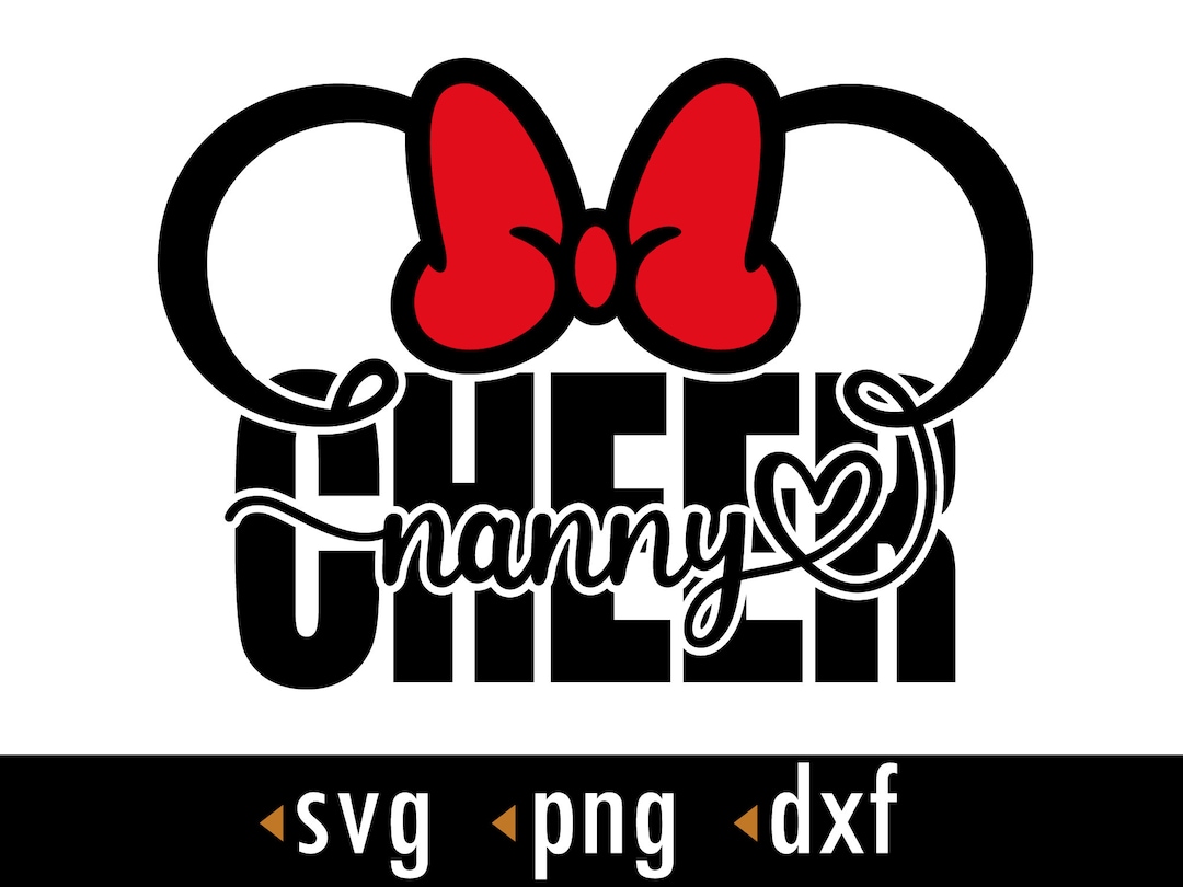 Cheer Nanny SVG, Cheer Svg, Cheer Era Png, Cheer Coach, Svg, Dxf, Cut ...