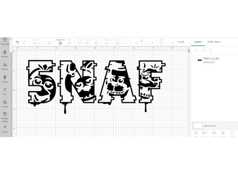 FNAF Svg 5NAF SVG Cut Files for Cricut and Silhouette Svg - Etsy Australia