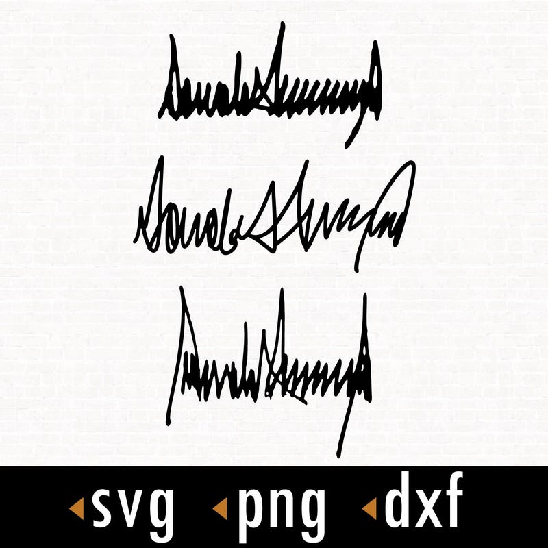 Donald Trump Silhouette - Etsy