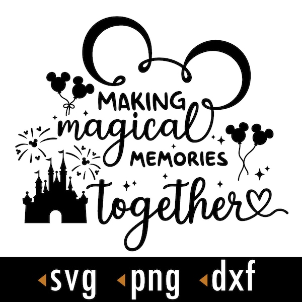 Making Memories Svg - Etsy