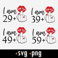 I Am 39 Plus Middle Finger Svg | I Am 39 + 1 Middle Finger Svg | Middle ...