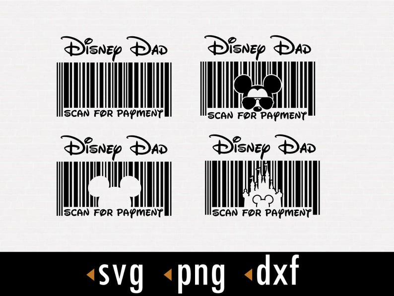 Dad Scan for Payment SVG, Scan for Payment Svg, Dad Payment Png, Dxf ...