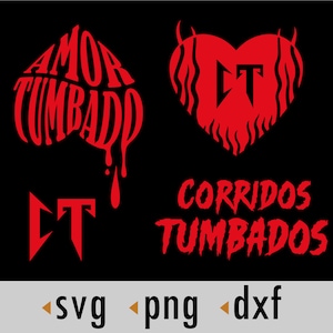 Logo corridos tumbados - Etsy México