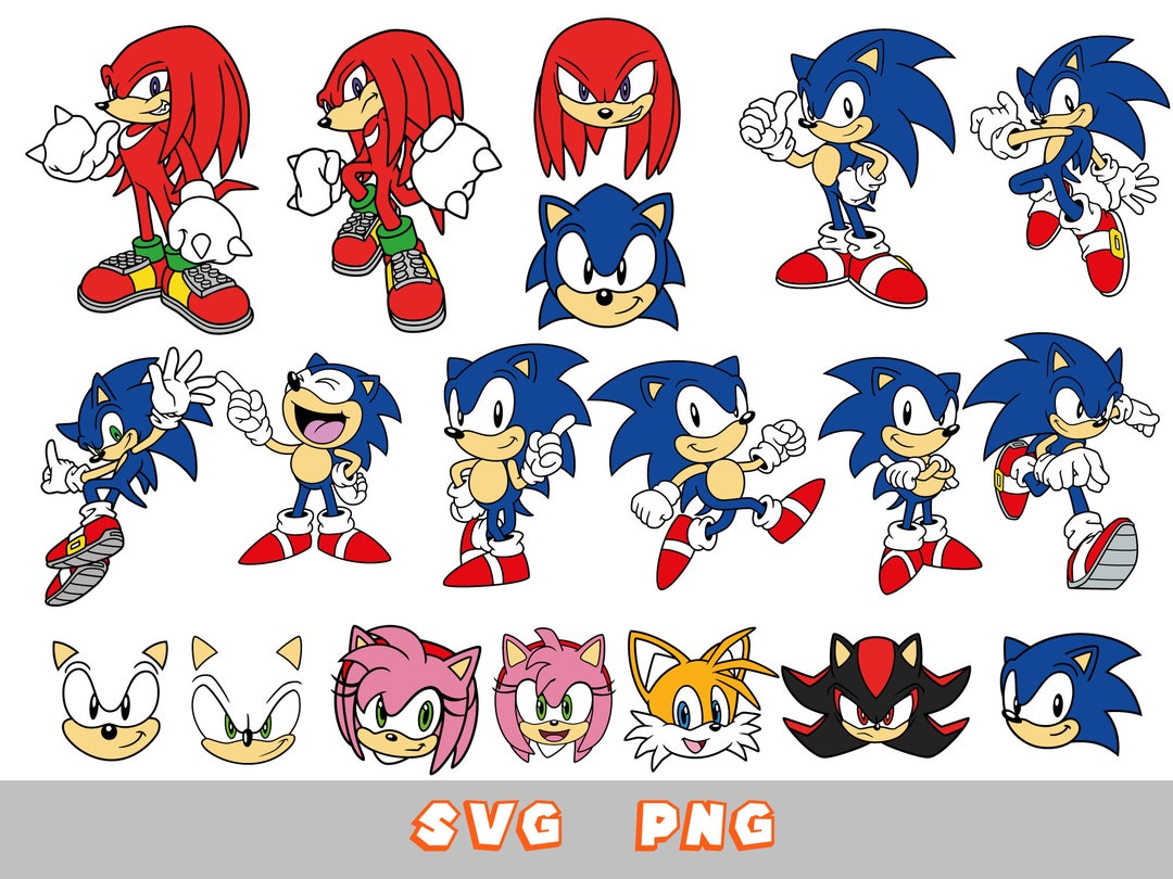 Retro Games Icons Outline, Characters Outline SVG, Cut Files for Cricut ...