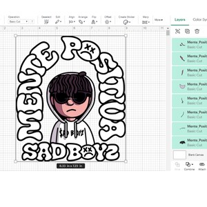 Sadboyz SVG, Sad Boyz 4 Life Svg, Junior H Png, Corridos Tumbados Svg ...