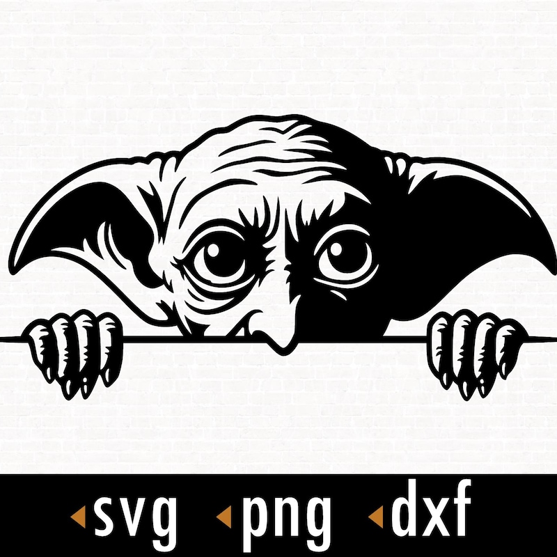 Dobby Svg Cut - Etsy