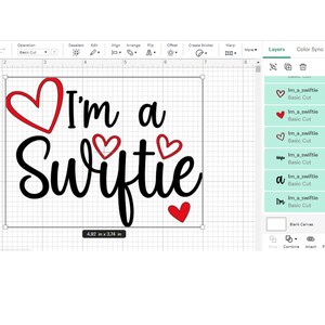 I Am Swiftie Svg, Characters SVG, Cut Files for Cricut, Svg, Png ...
