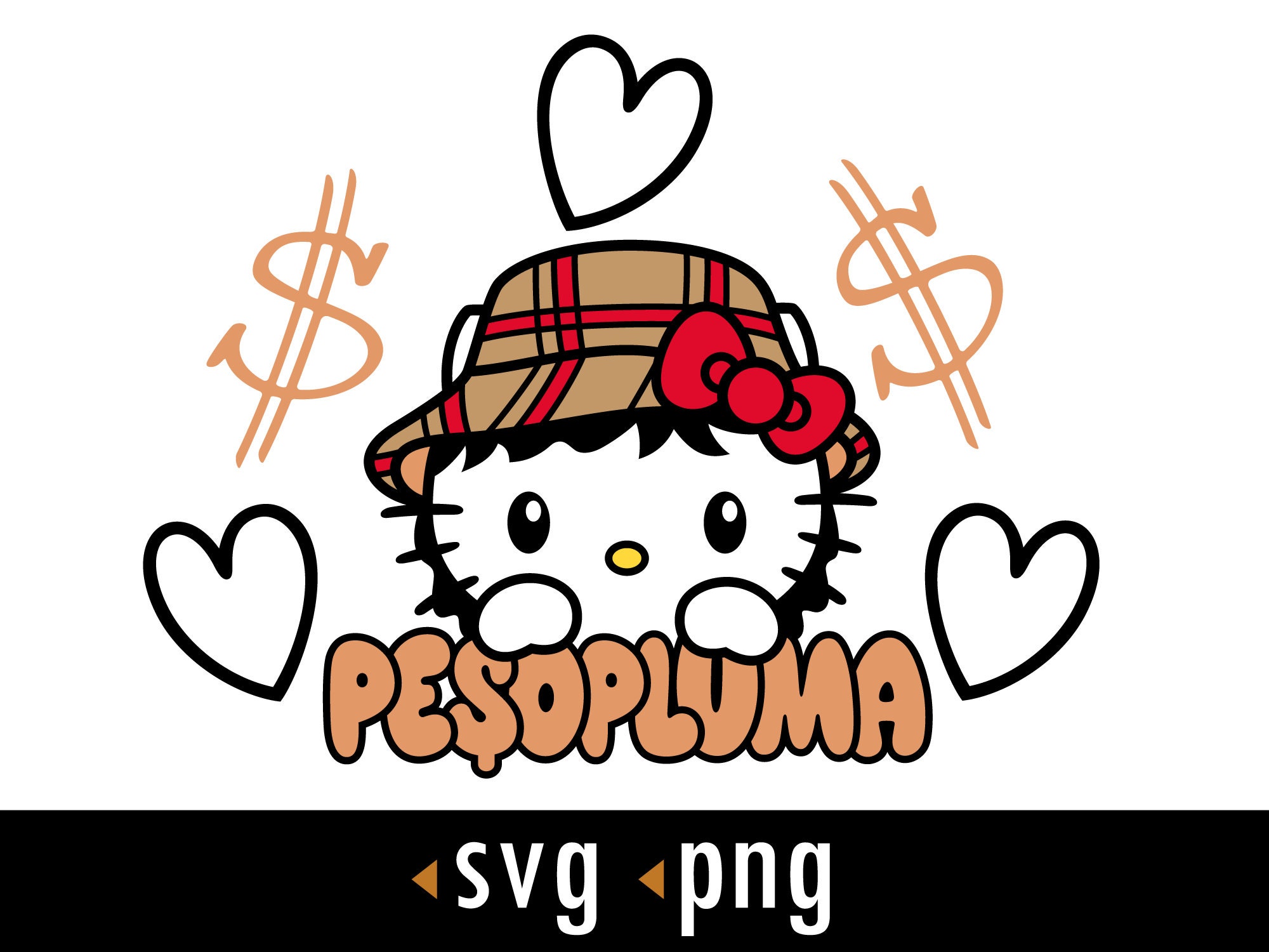 Peso Pluma SVG Cute Peso Pluma Cut files for Cricut Svg - Etsy México