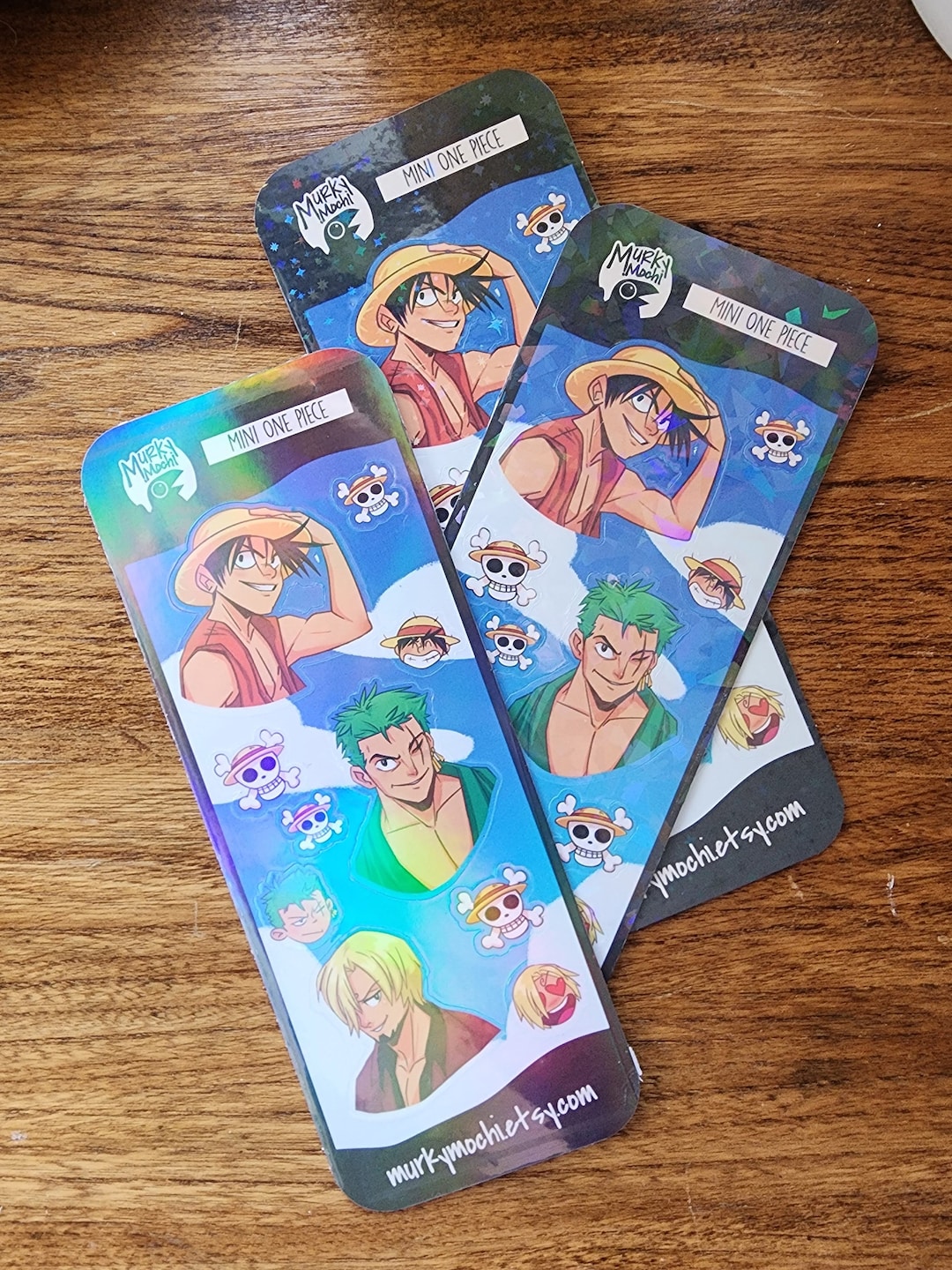 One Piece Mini Stickers Sheets Sanji Zoro and Monkey D. Luffy for ...
