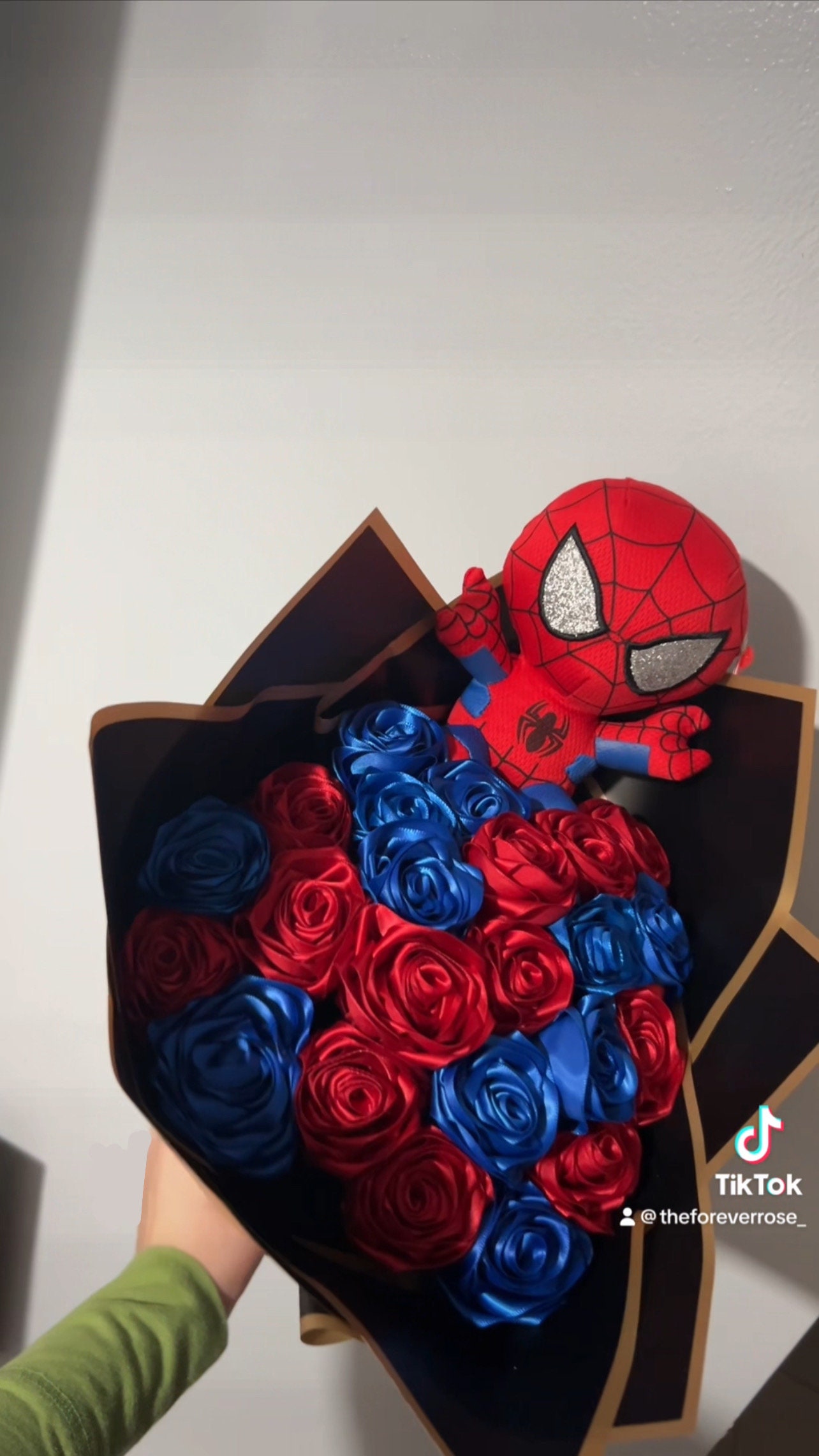 Spiderman Bouquet, Ribbon Rose Bouquet, Eternal Bouquet, Ramo Buchon ...