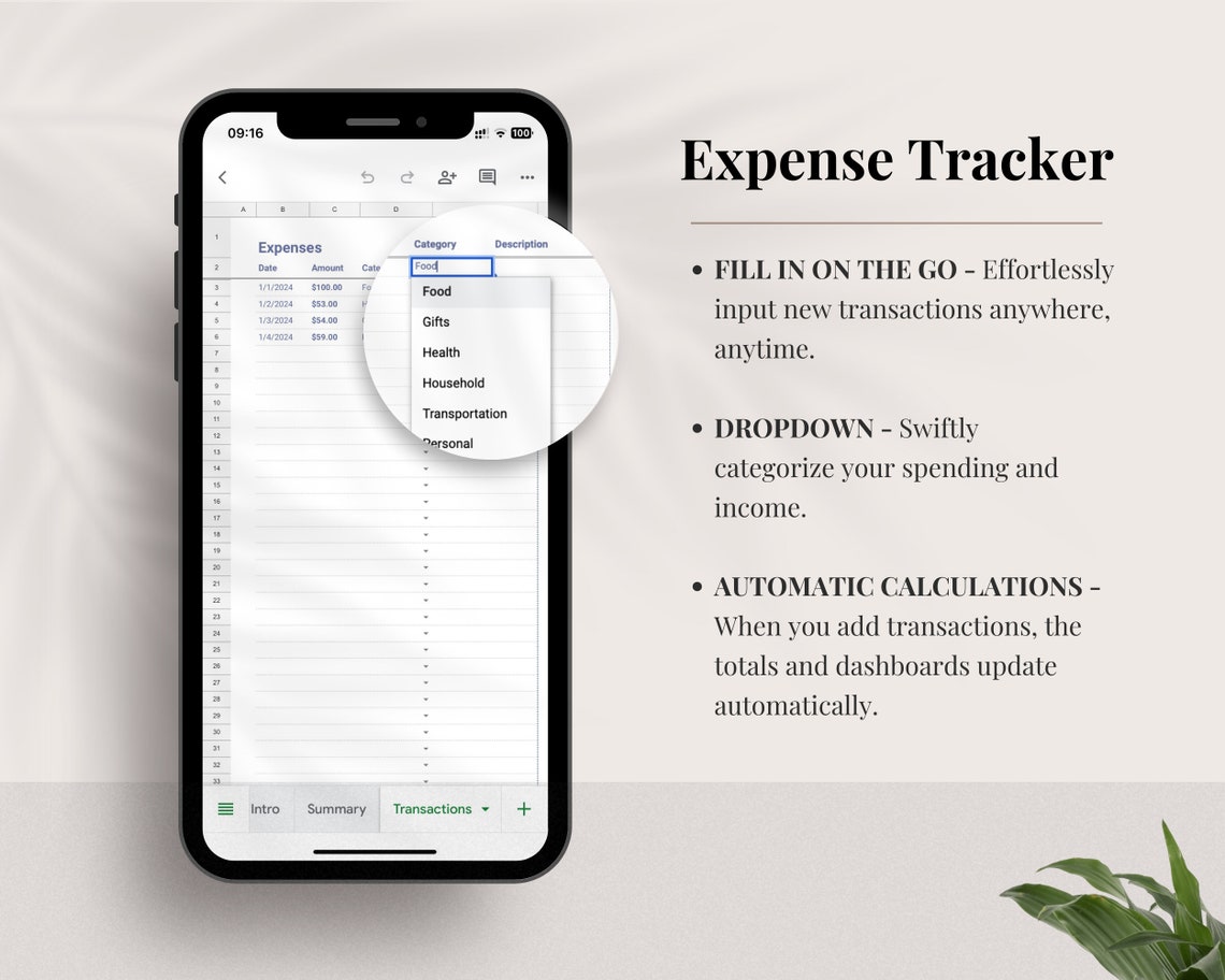 Annual Budget Spreadsheet, Google Sheets Budget Template, Personal ...