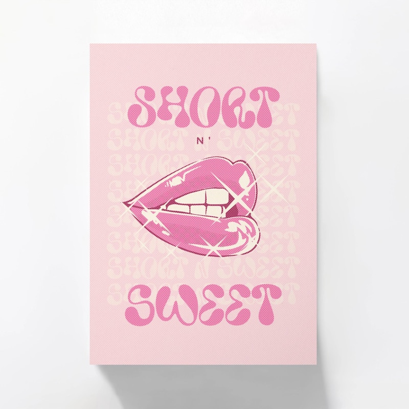 Sabrina Carpenter Short N Sweet Poster - Etsy