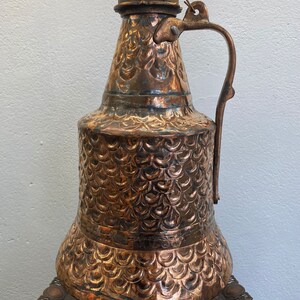 Antique Jug From the 1970s. Copper Processing Was Done by Me. - Etsy