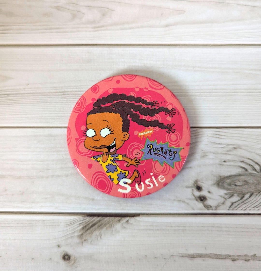 Vintage Rugrats Susie Pin Badge 1999 55mm | Nostalgic TV Character ...