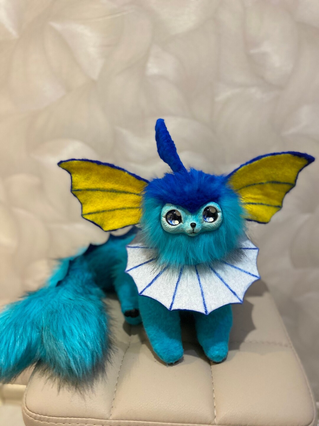 Pokemon Eevee Vaporeon Posable Art Doll - Etsy UK