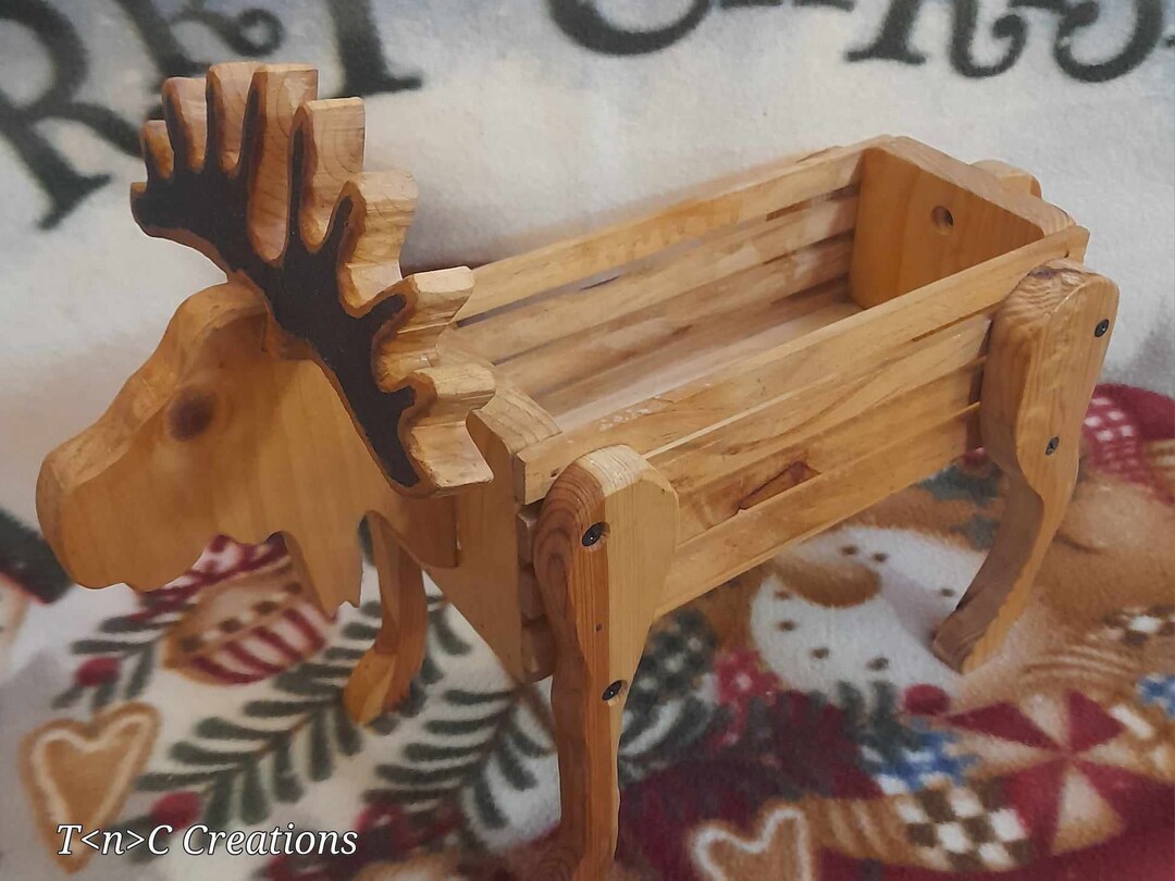 Moose Planter - Etsy