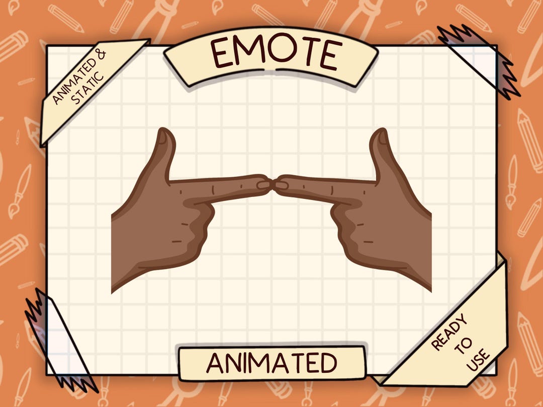 Uwu Fingers Animated Emote, Twitch/discord (GIF/PNG) - Etsy