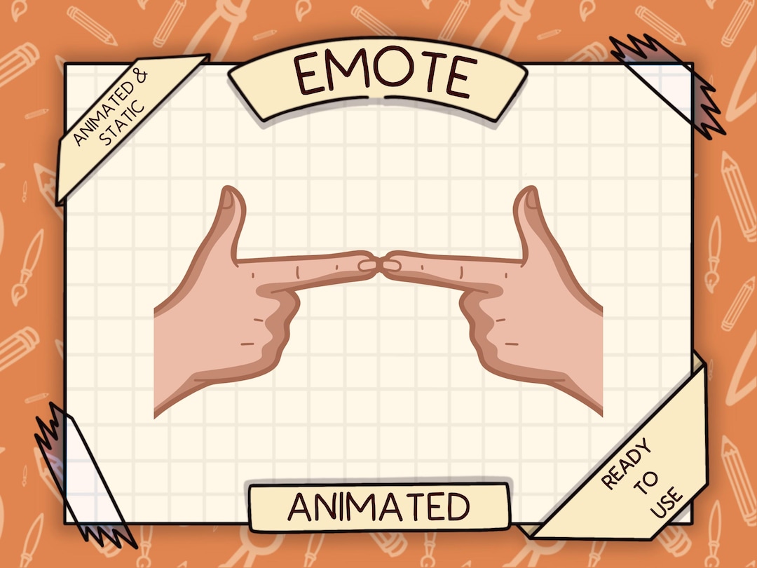 Uwu Fingers Animated Emote for Twitch, Youtube and Discord (GIF & PNG ...