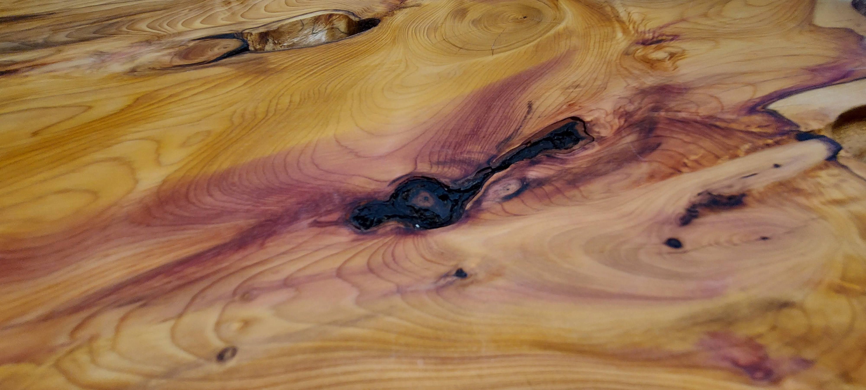 Yew Live Edge Coffee Table - Etsy