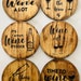 Laser-engraved Wine Drink Coasters - Etsy