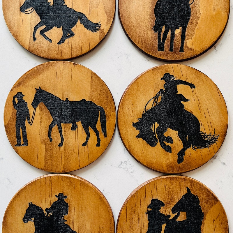 Laser Engraved Coasters - Etsy
