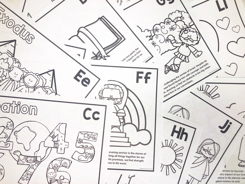 26 Bible Verse Coloring Pages for Kids | Printable Scripture Coloring ...