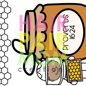 English AND Spanish Bible Verse Activity, Proverbs 16:24 - Printable ...