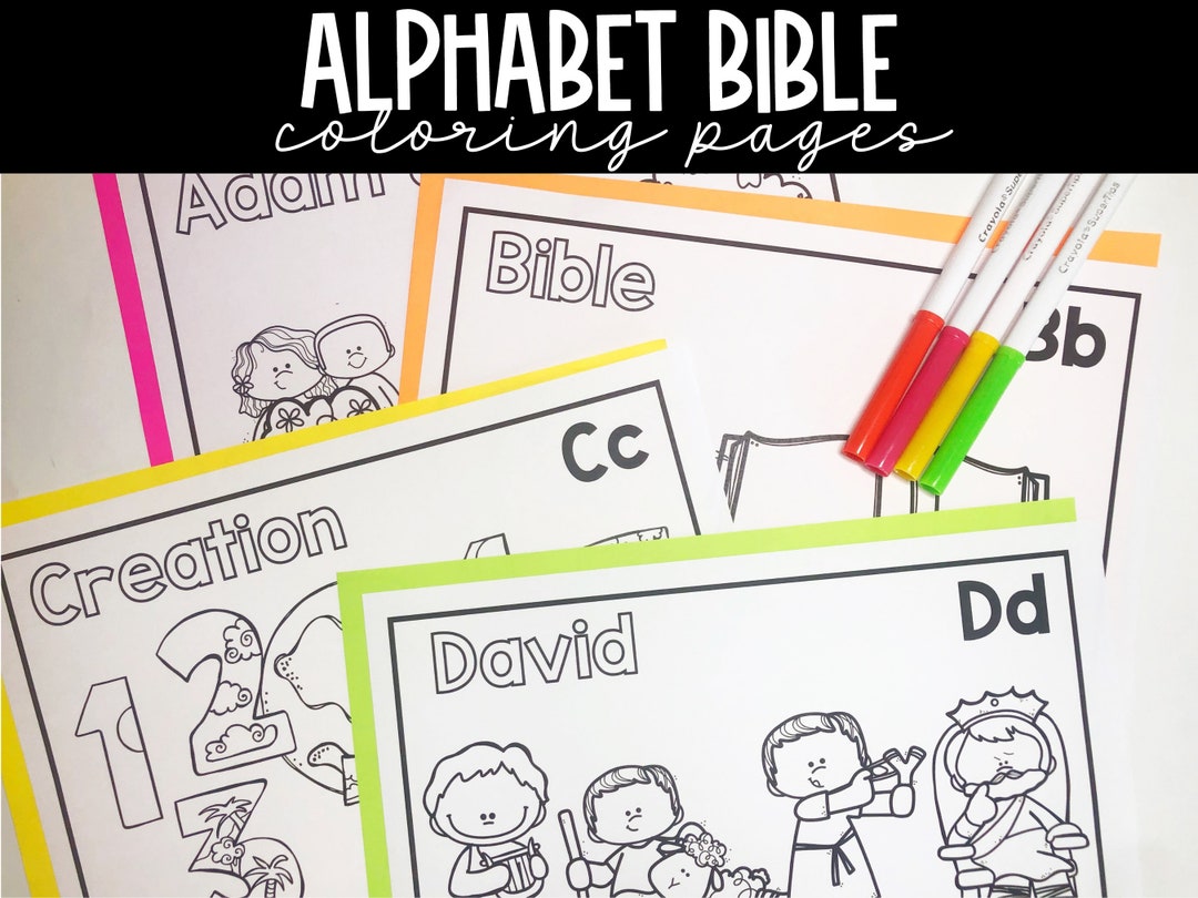 26 Bible Verse Coloring Pages for Kids Printable Scripture Coloring ...