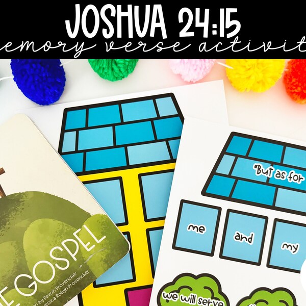 Joshua 24 15 - Etsy