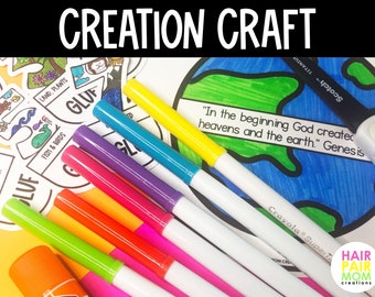 Printable Sunday School Days of Creation Lesson - Etsy