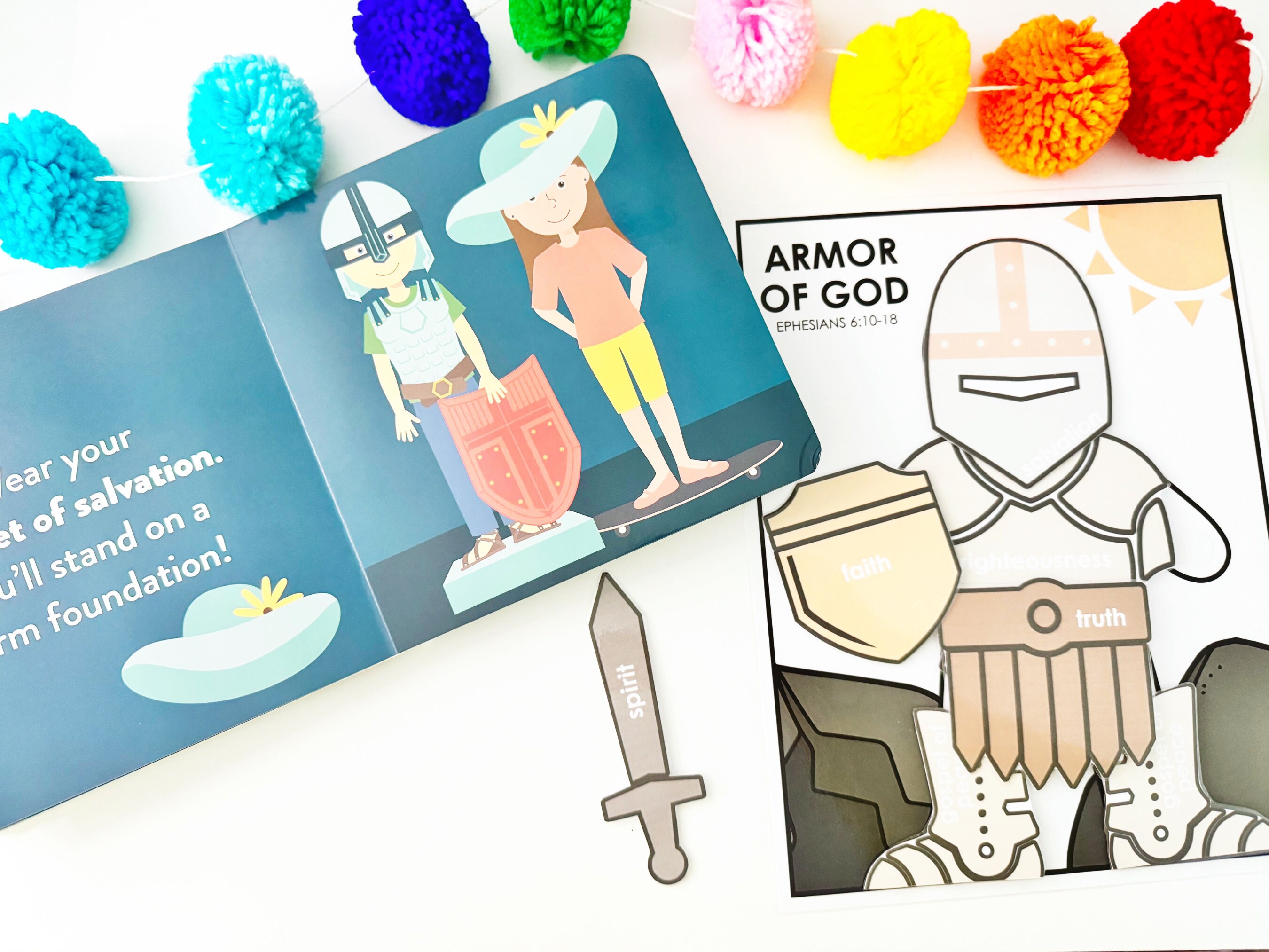 Armor of God Printable Activity: Bible Lesson (PDF Download) - Etsy