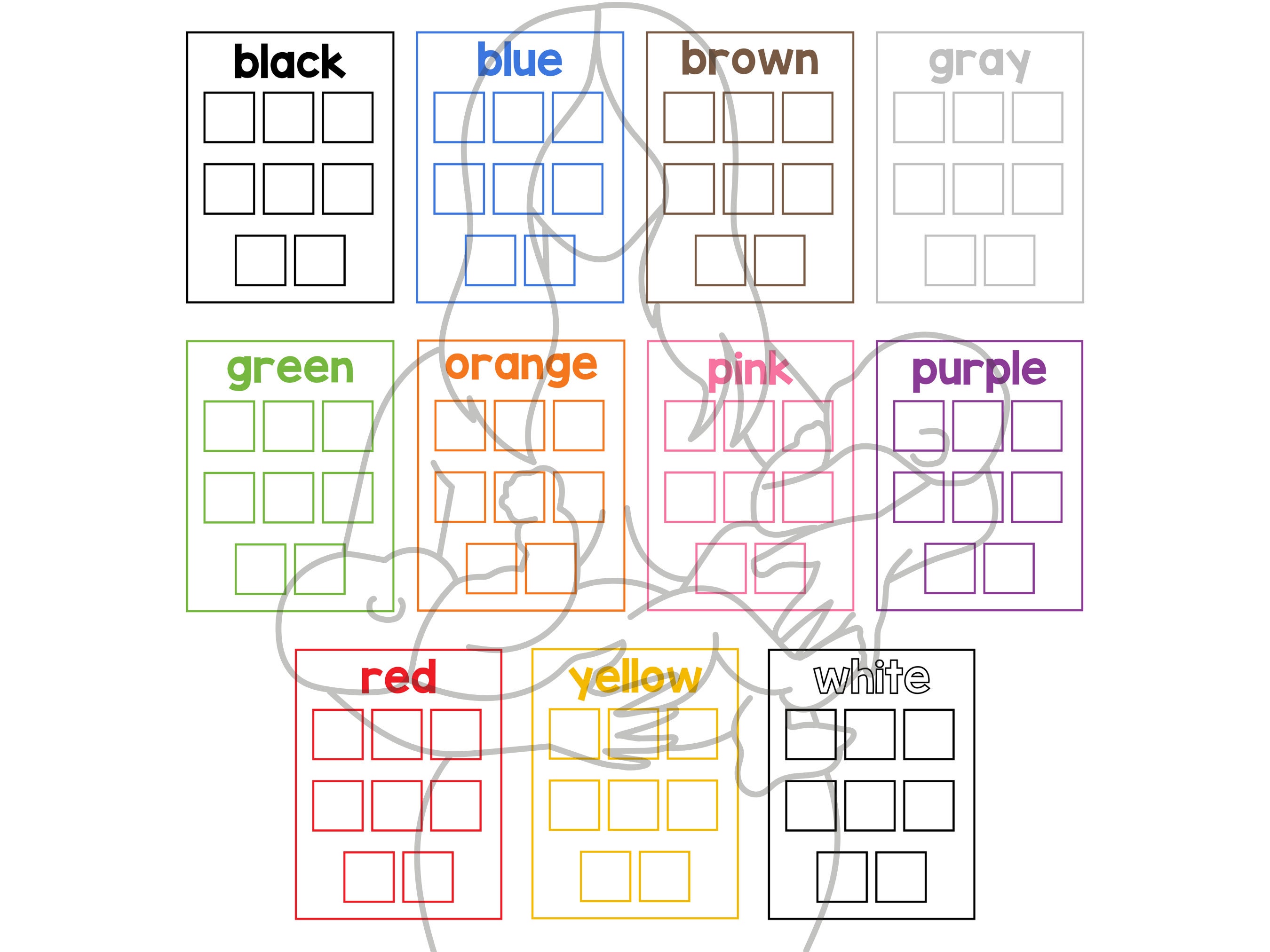 Color Matching Busy Book: Educational Game for Toddlers (digital ...