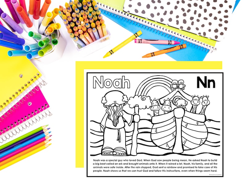 26 Bible Verse Coloring Pages for Kids | Printable Scripture Coloring ...
