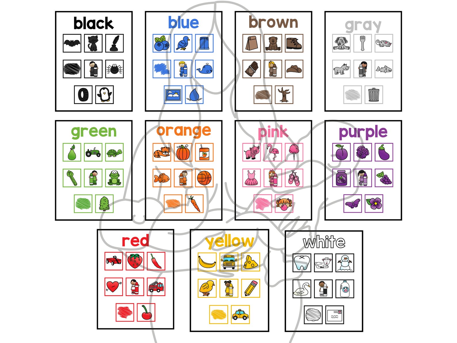 Color Matching Busy Book: Educational Game for Toddlers (digital ...