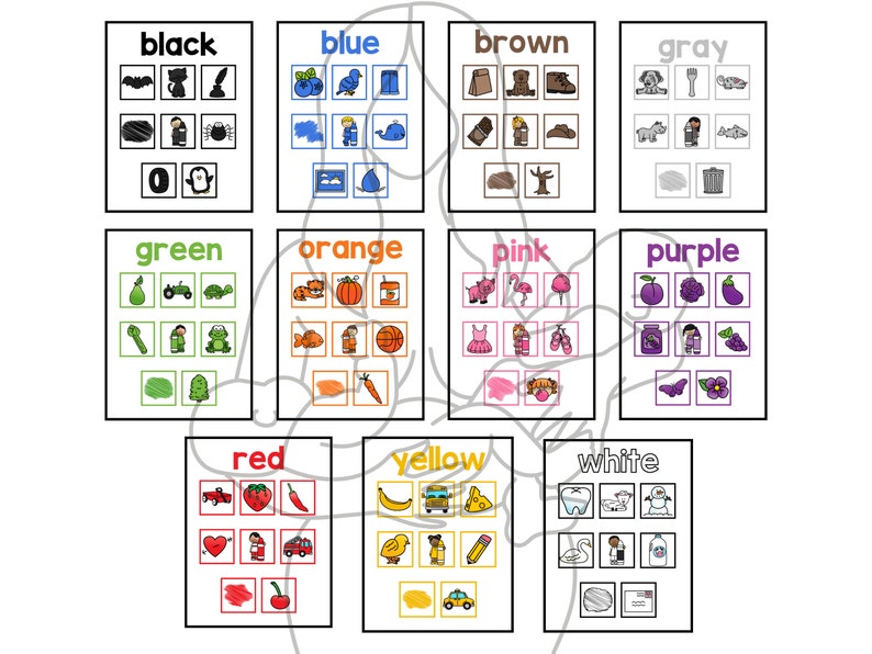 Color Matching Busy Book: Educational Game for Toddlers (digital ...