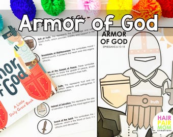 Armor of God Printable Activity, Bible Lesson, Ephesians, Sword of the ...