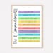 Rainbow 10 Commandments Poster: Kids Sunday School Decor (digital ...
