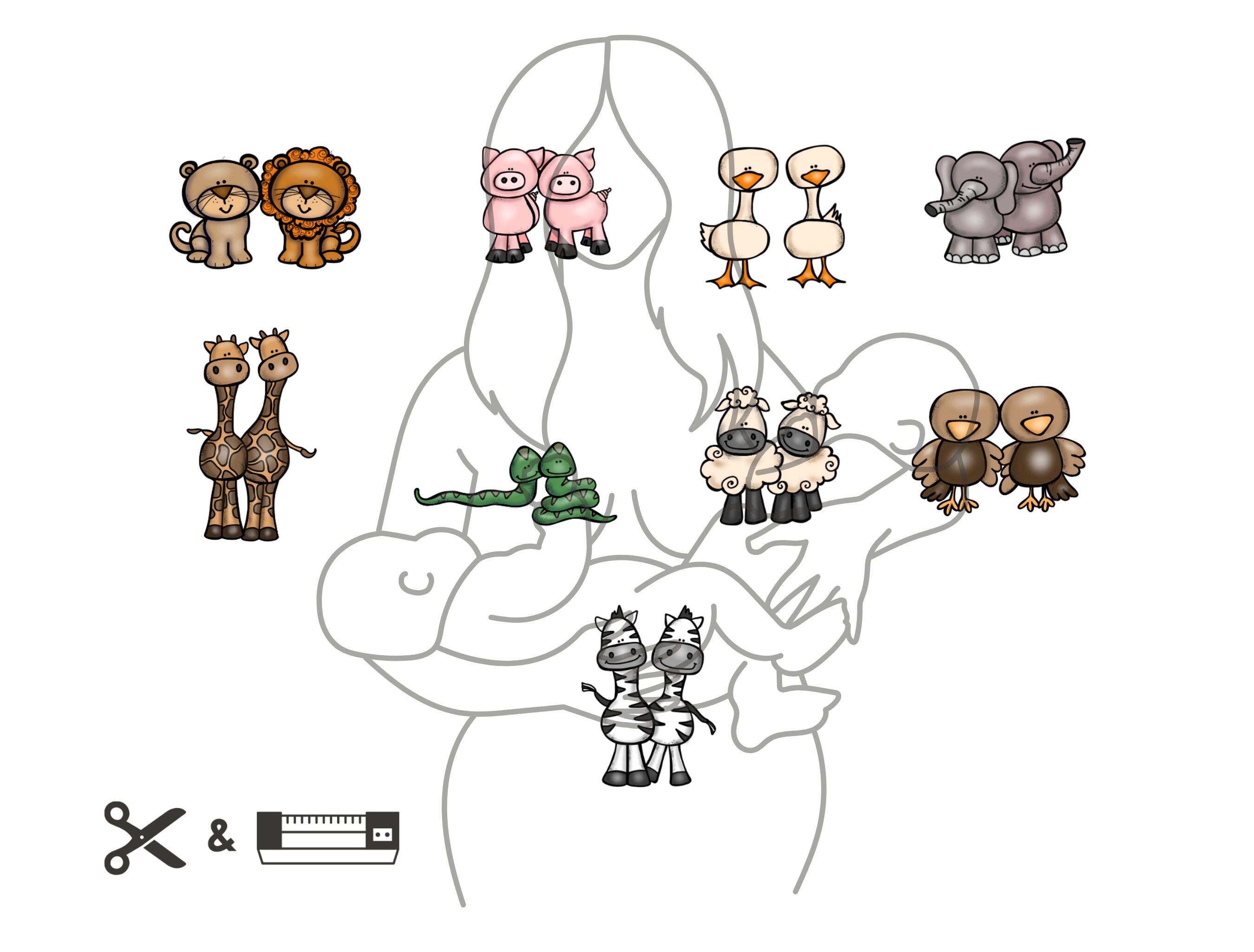 Noah's Ark, Bible Activity, Homeschool Printable, Sunday School, Kid's ...