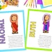 Women of the Bible Flashcards: Preschool Learning Activity (digital ...