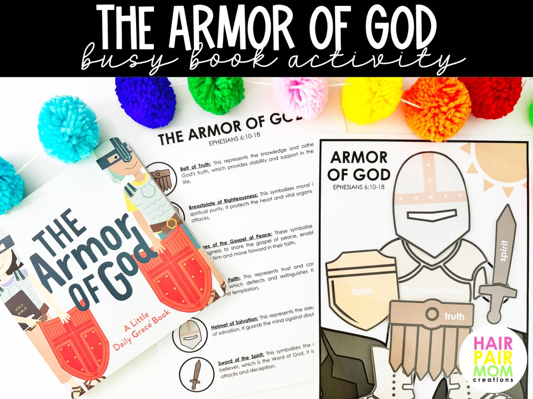 Buy Armor of God Printable Activity, Bible Lesson, Ephesians, Sword of ...
