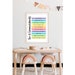 Rainbow 10 Commandments Poster: Kids Sunday School Decor (digital ...