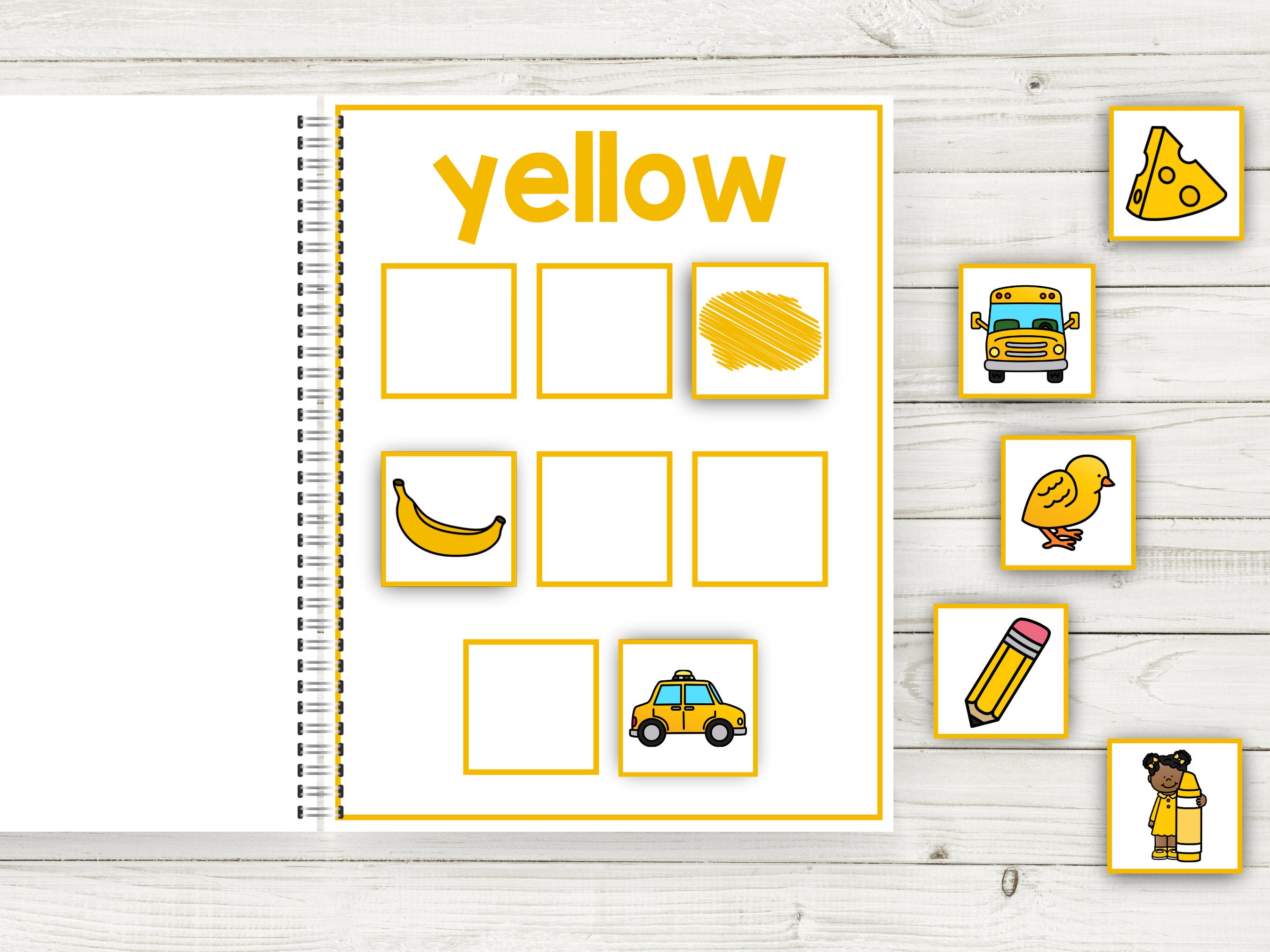 Color Matching Busy Book: Educational Game for Toddlers (digital ...