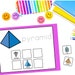 3D Shapes Matching Game: Preschool Printable Activity (digital Download ...