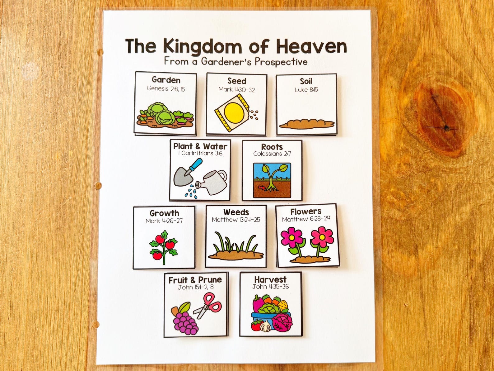 The Kingdom of Heaven, Preschool Activity Learning Tool, Sunday School ...