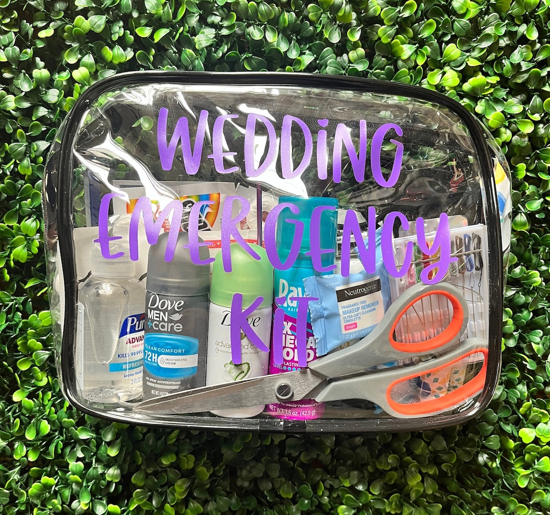 Wedding Emergency Kit With Free Wedding Resources - Etsy