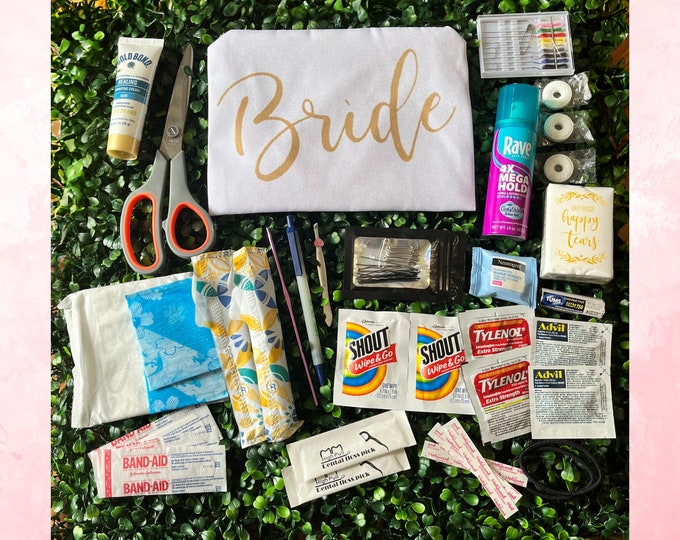 Wedding Emergency Kit With Free Wedding Resources - Etsy