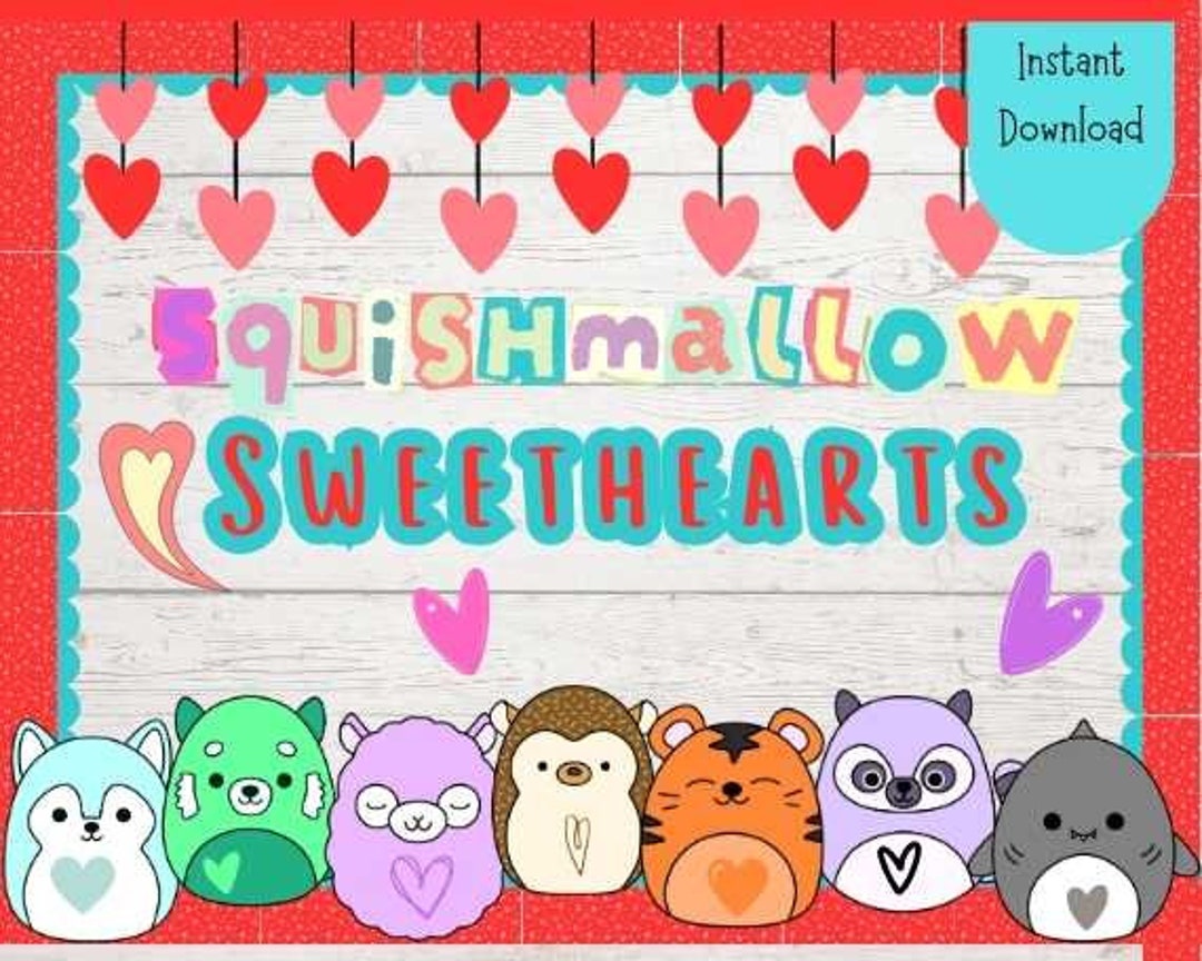 Squishmallows Bulletin Board Kit|squishmallows|bulletin Board Kit ...