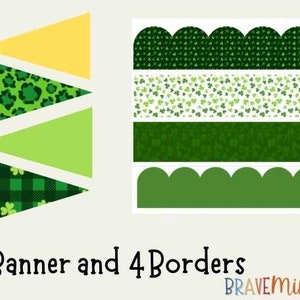 St. Patrick's Day Bulletin Board Kit - Etsy
