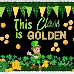 St. Patrick's Day Bulletin Board Kit - Etsy