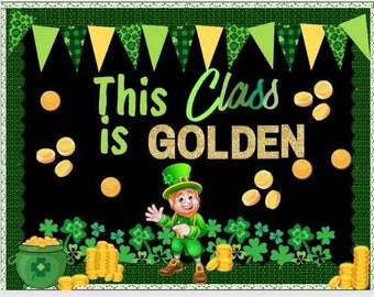 March Spring St. Patrick's Day Bulletin Board Classroom Decorations - Etsy